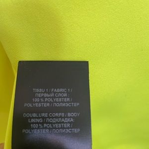 Balmain | Jackets & Coats | Balmain Neon Yellow Blazer Size 36 Nwt ...